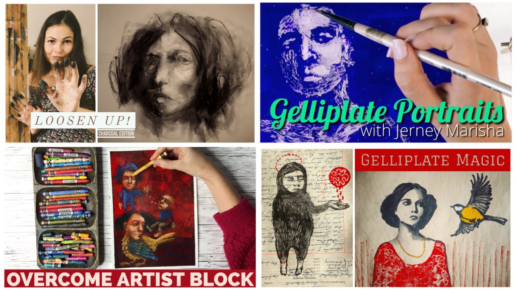 Online Art Classes – Jerney Marisha Art
